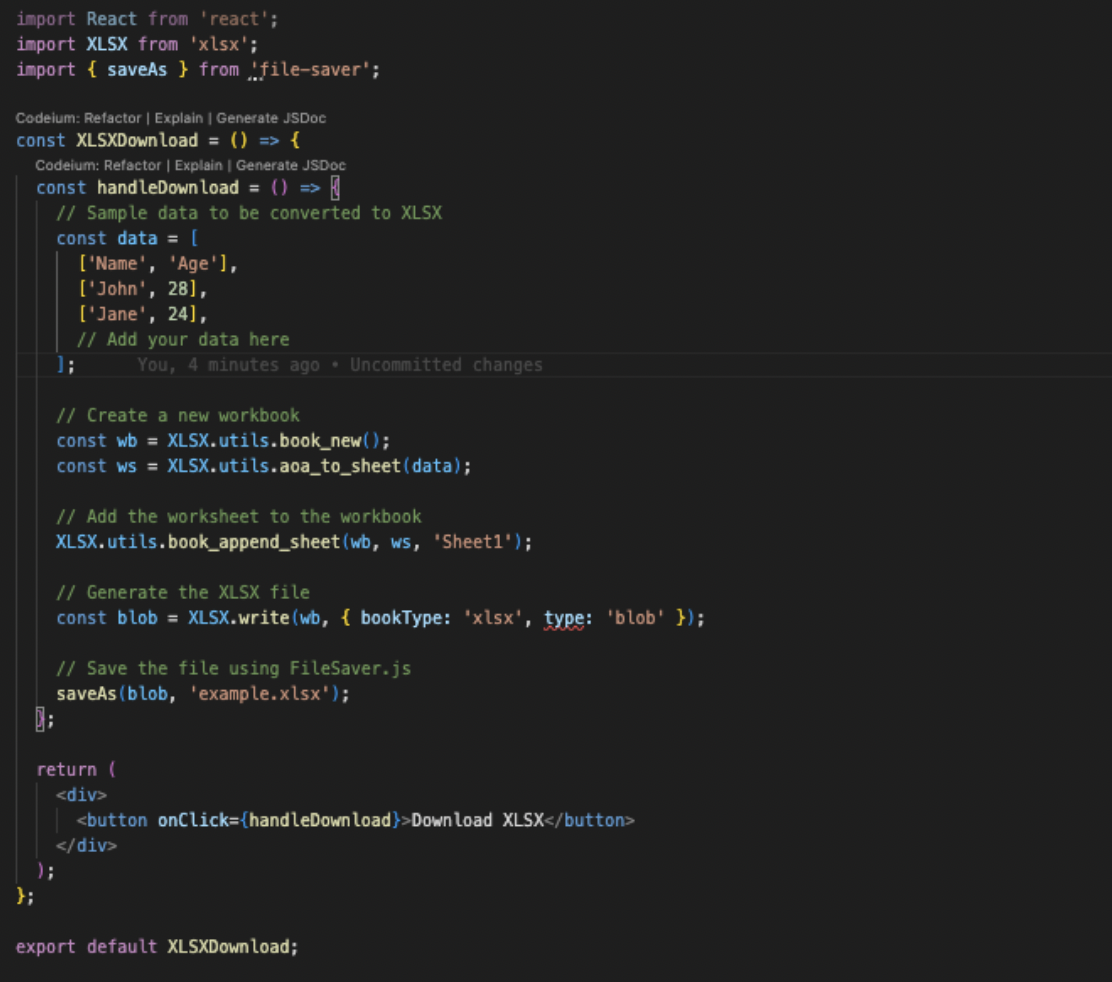 How to Download XLSX Files in React: A Step-by-Step Guide